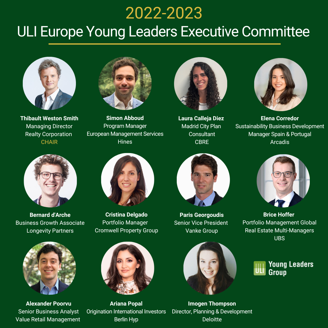 Urban Land Institute Welcomes New ULI Europe Young Leaders Executive ...